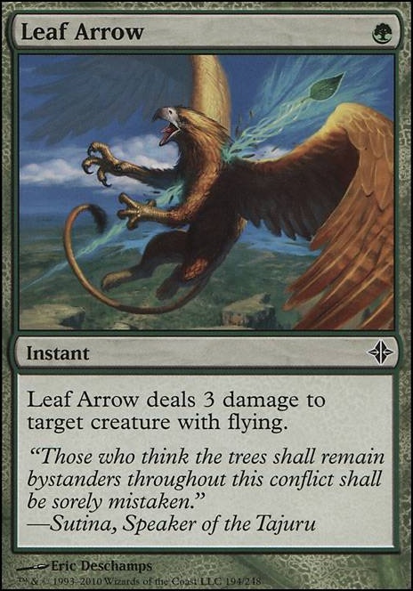 Mono-Green Anti-Flying EDH Deck for a bud (Commander / EDH MTG Deck)