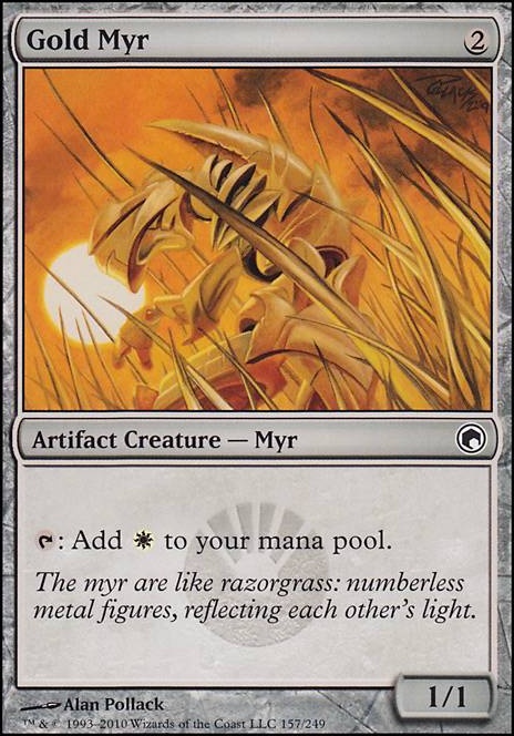 Ultimate myr (Modern MTG Deck)