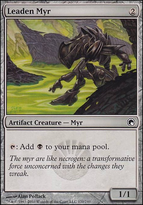 Ultimate myr (Modern MTG Deck)