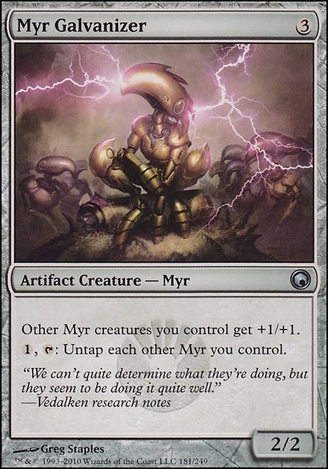 Ultimate myr (Modern MTG Deck)