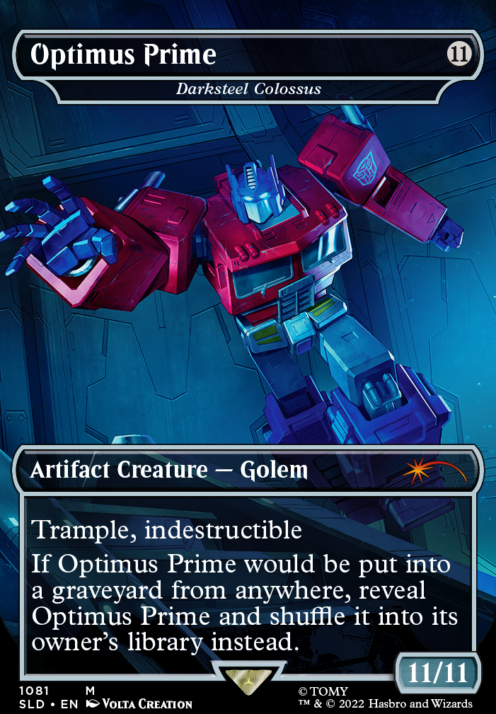 Optimus, Inspiring Leader (Commander / EDH MTG Deck)