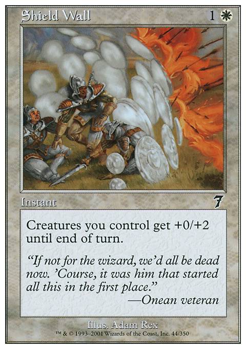 Nobody has the intention of building a Wall (Commander / EDH MTG Deck)