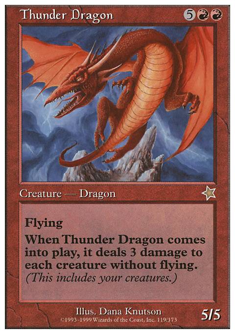 Red ETB Effects (Commander / EDH MTG Deck)