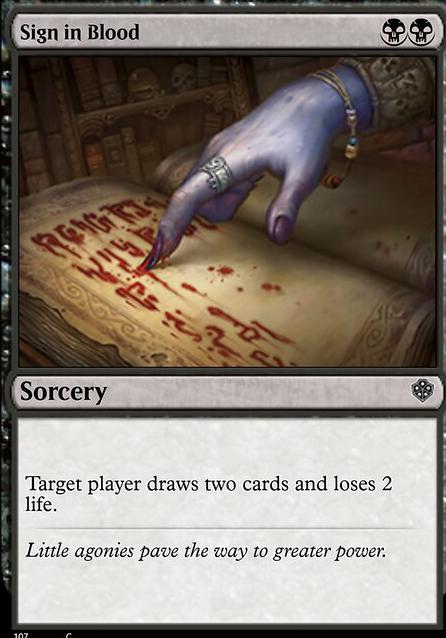 Rocks devotion to black (Legacy MTG Deck)