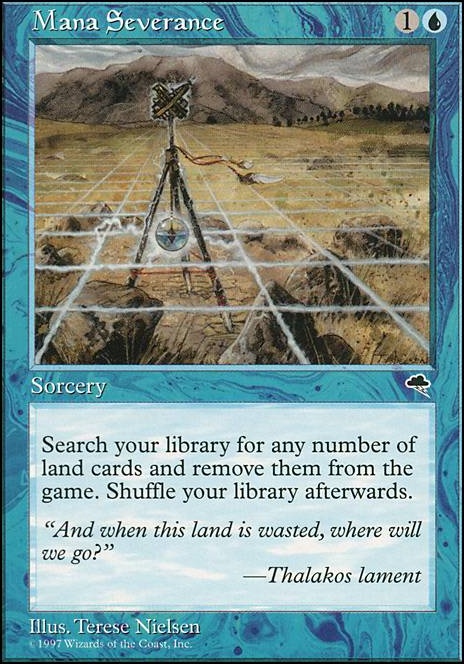 MTG Combo: Mana Severance + Selective Memory — TappedOut.net