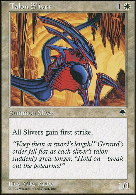 Complete List of Slivers (Unknown MTG Deck)