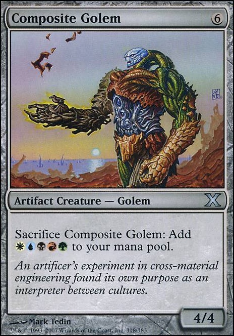 Golem Tribal (Commander / EDH MTG Deck)