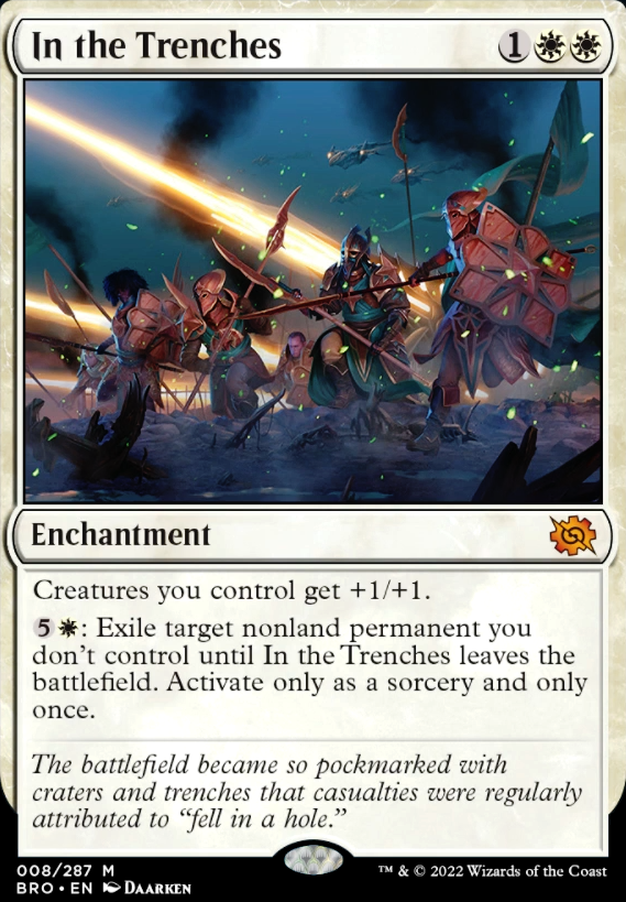 Trench Warfare | EDH Theme Deck (Commander / EDH MTG Deck)