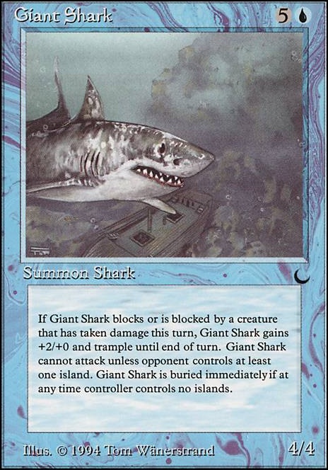 Big F*cking Fish Tribal (Commander / EDH MTG Deck)