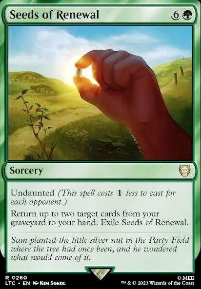 MagicalHacker - List of All Recursion (Commander / EDH MTG Deck)