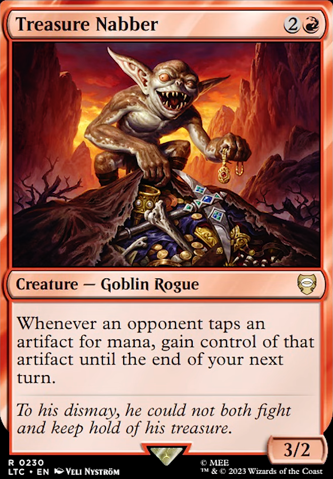 Modular Xantcha Deck Treasure + Discard + Com copy (Commander / EDH MTG ...