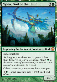 Nylea God of the Hunt (Commander / EDH MTG Deck)