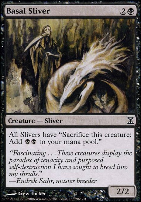 Competitive Sliver EDH (Commander / EDH MTG Deck)