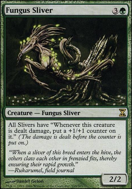 Complete List of Slivers (Unknown MTG Deck)