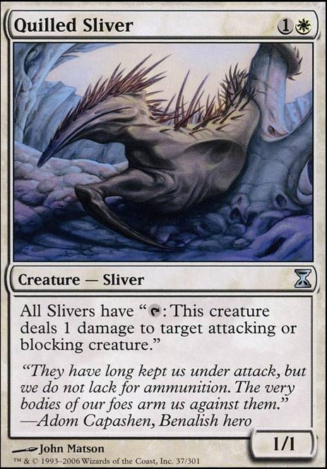 Complete List of Slivers (Unknown MTG Deck)