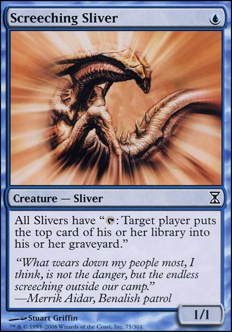 Complete List of Slivers (Unknown MTG Deck)