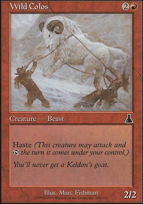 GOATS COMMANDER (Commander / EDH MTG Deck)