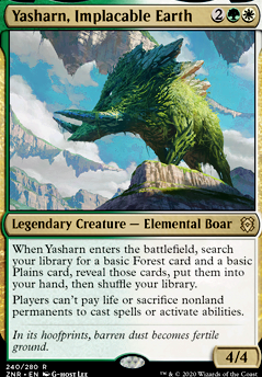 Yasharn, Implacable Earth