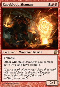 Minotaur Stampede Black/Red Deck (Modern MTG Deck)