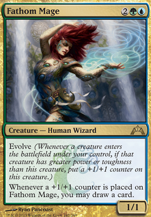 The waterfall gushes (Commander / EDH MTG Deck)