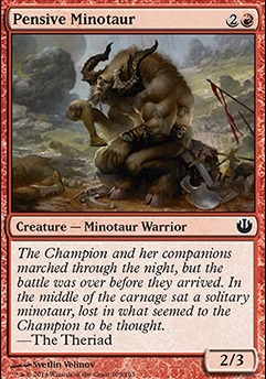 Mono-Red Minotaur Deck (Modern MTG Deck)