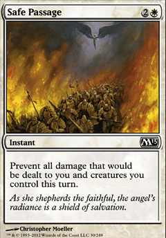 white junk tokens (Standard MTG Deck)