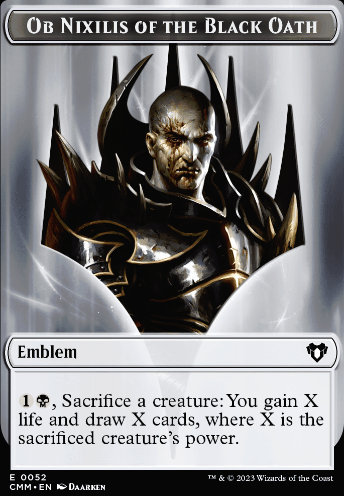 All Possible Commanders (Unformat MTG Deck)