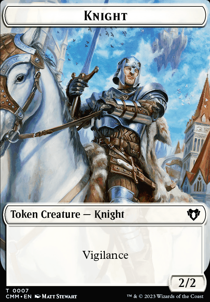 White Knights (Commander / EDH MTG Deck)