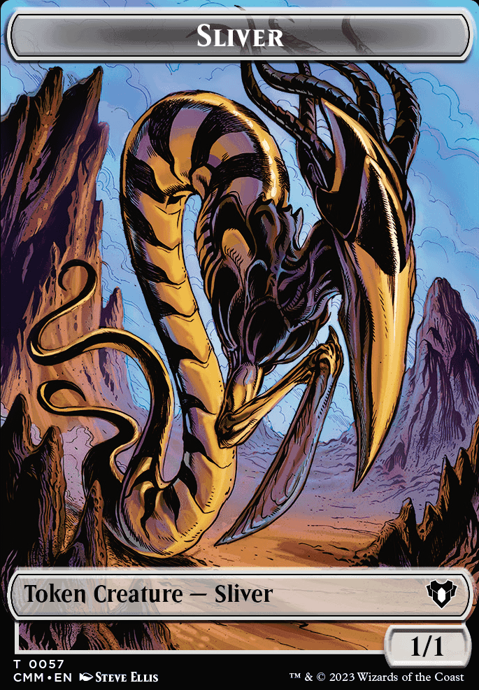 Five color-Slivers (Legacy MTG Deck)