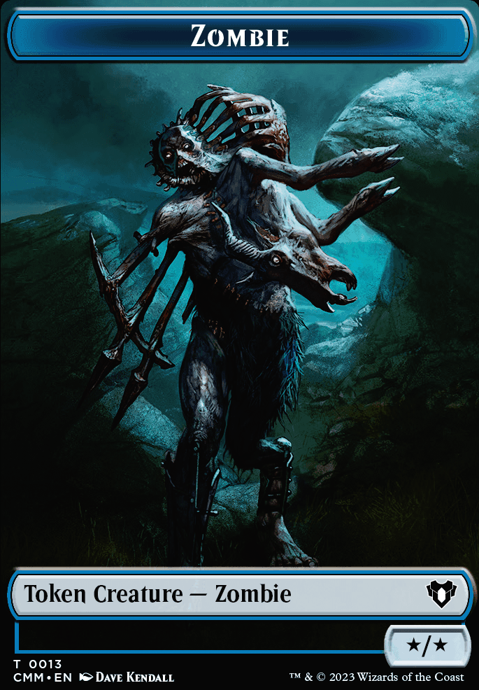 zombie update (Commander / EDH MTG Deck)